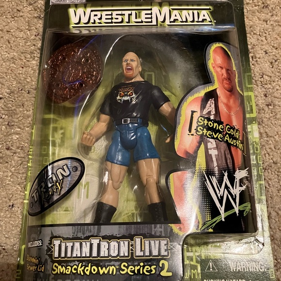 Toys | Steve Austin Titantron Smackdown Series 2 200 Action Figure ...
